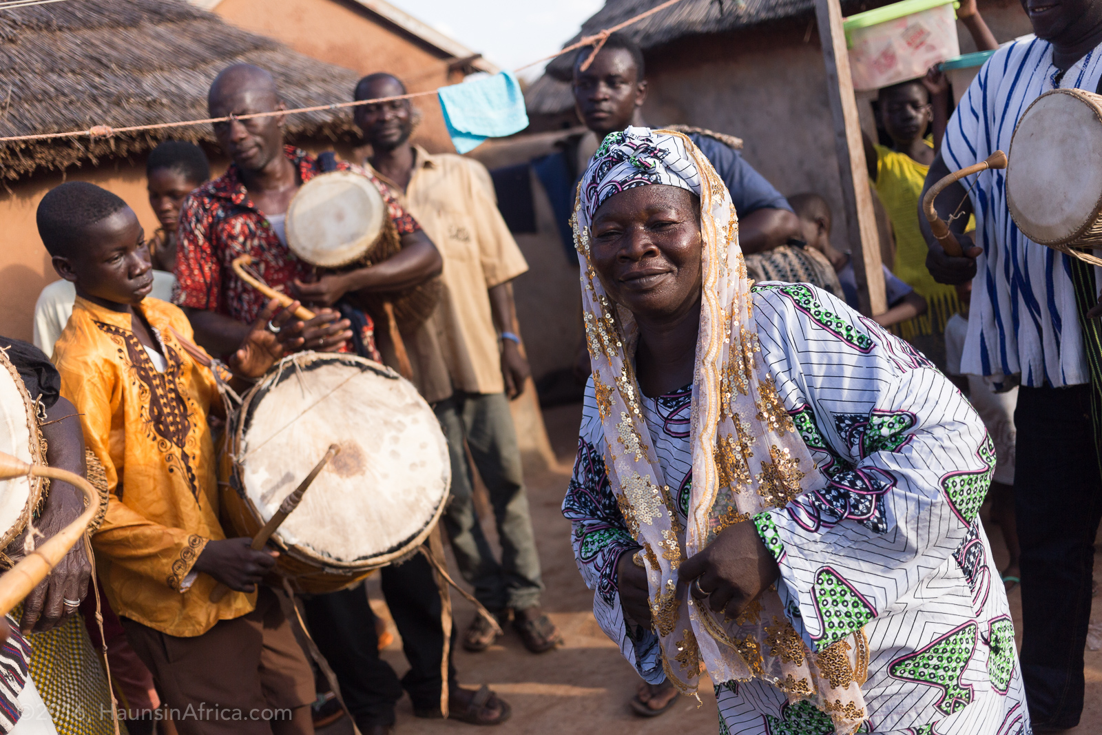 Dancing at a Funeral - The Hauns in Africa