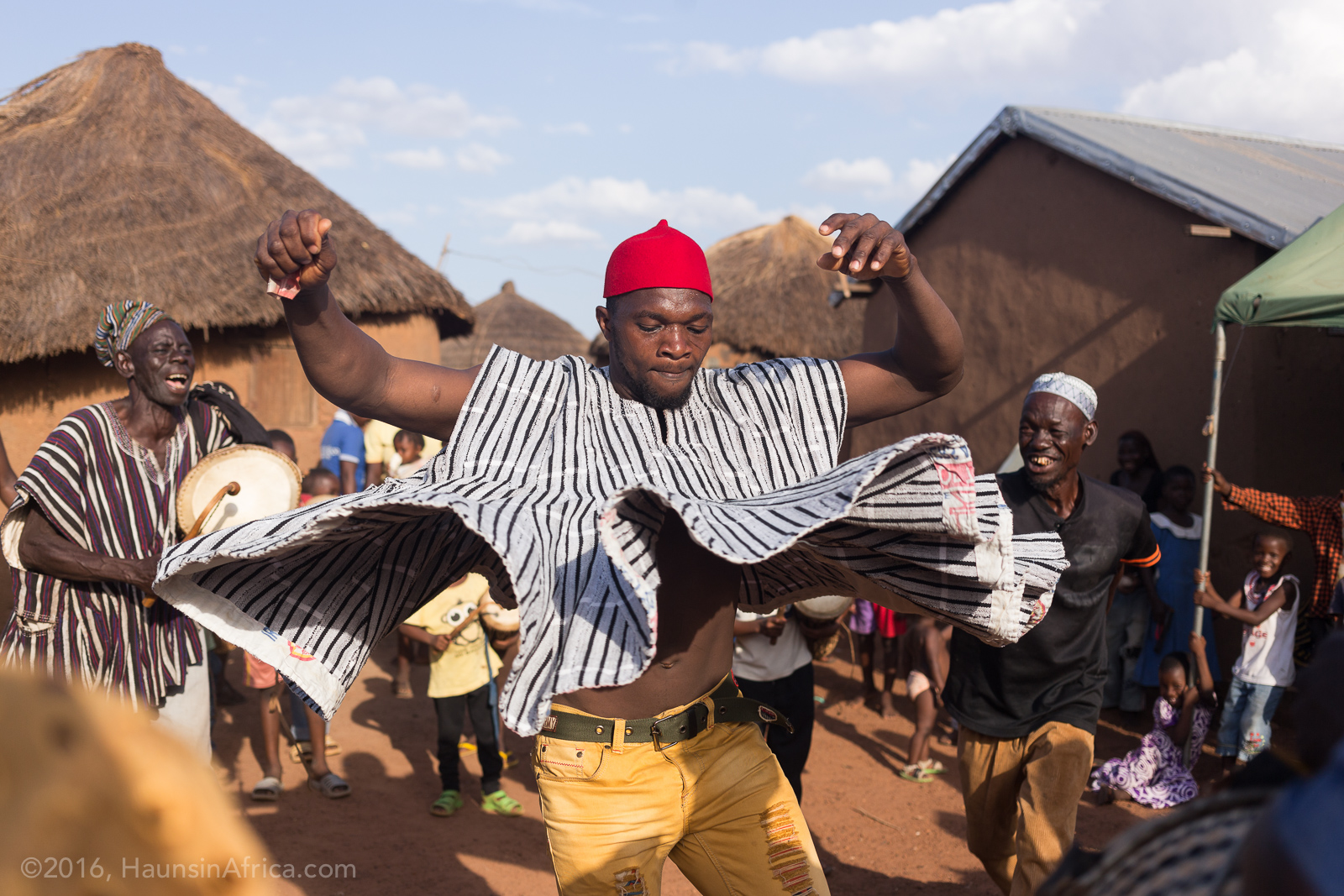 Dancing at a Funeral - The Hauns in Africa