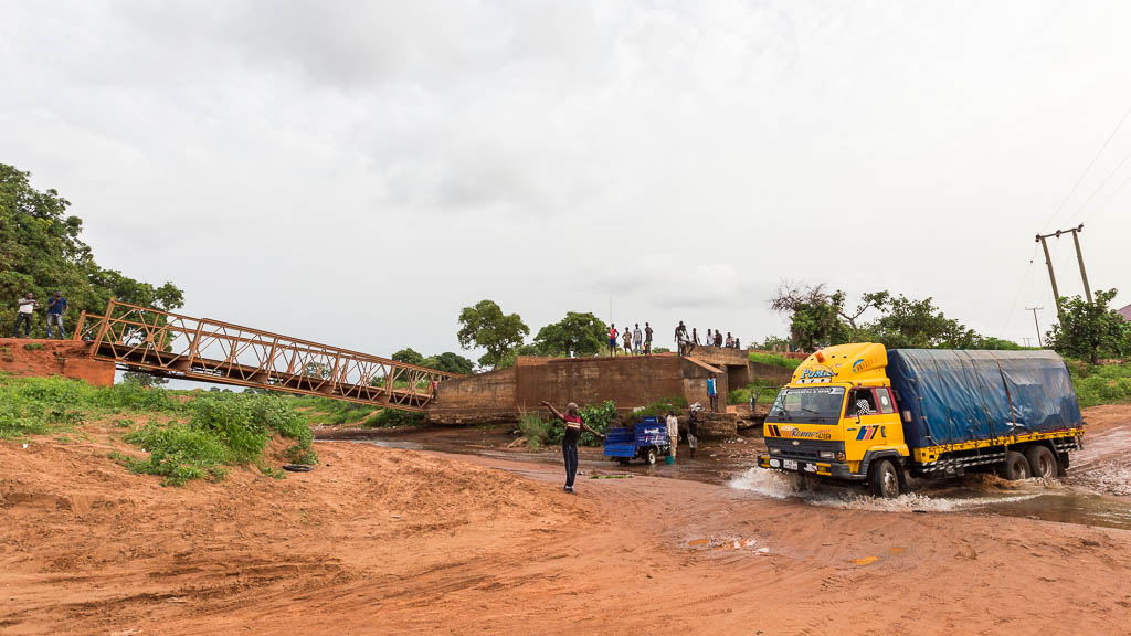 Nalerigu's East Bridge Collapses - The Hauns in Africa