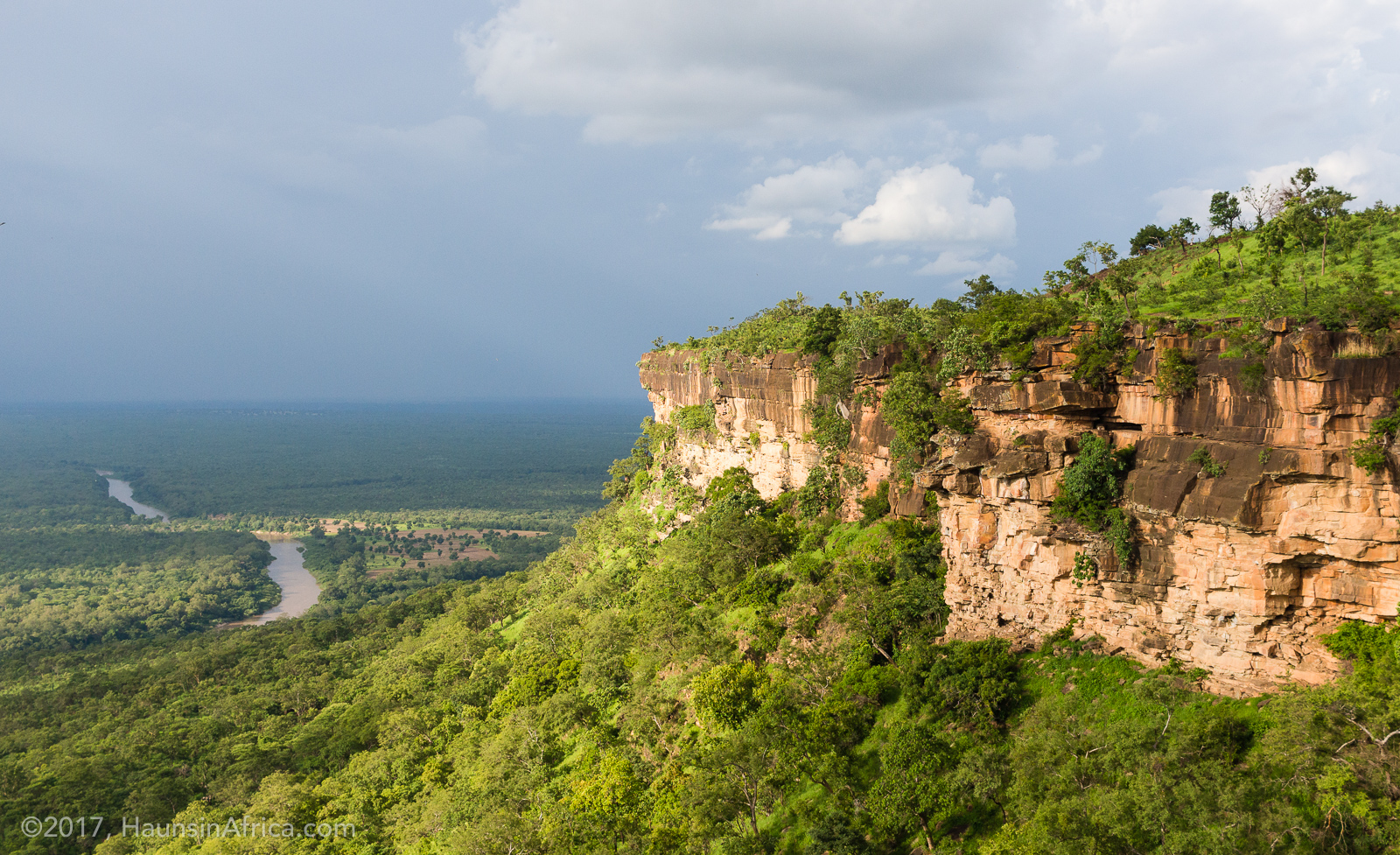 Escarpment in July - The Hauns in Africa