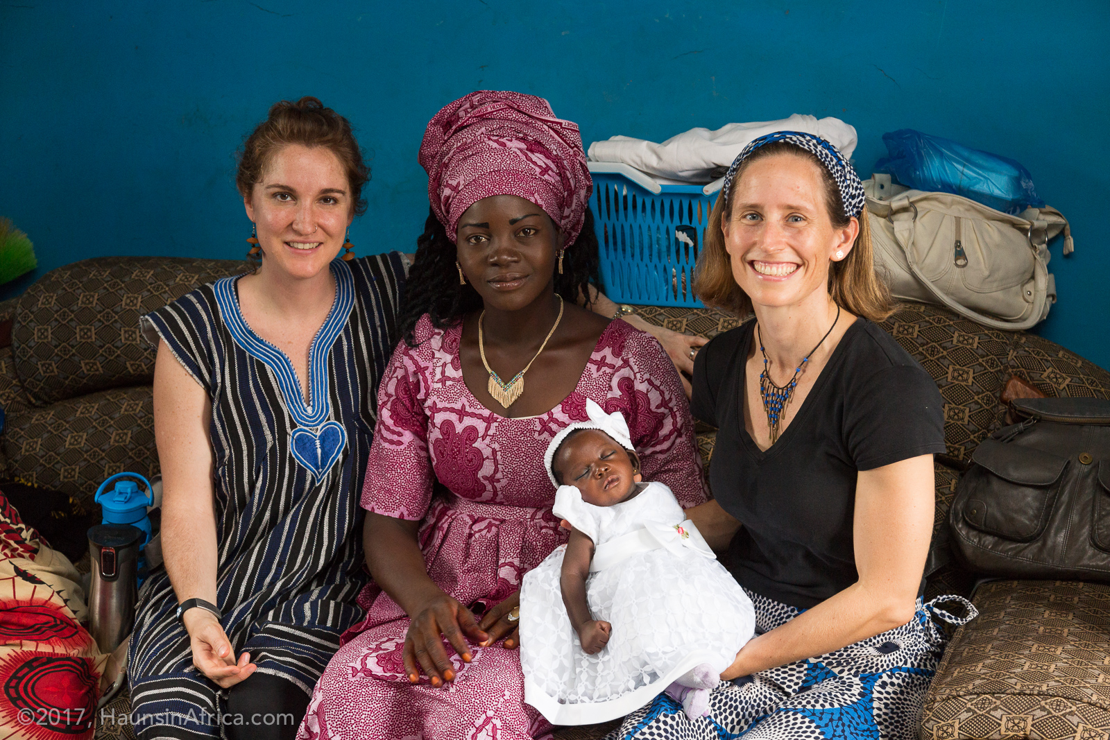 Kandi's Baby Naming - The Hauns in Africa