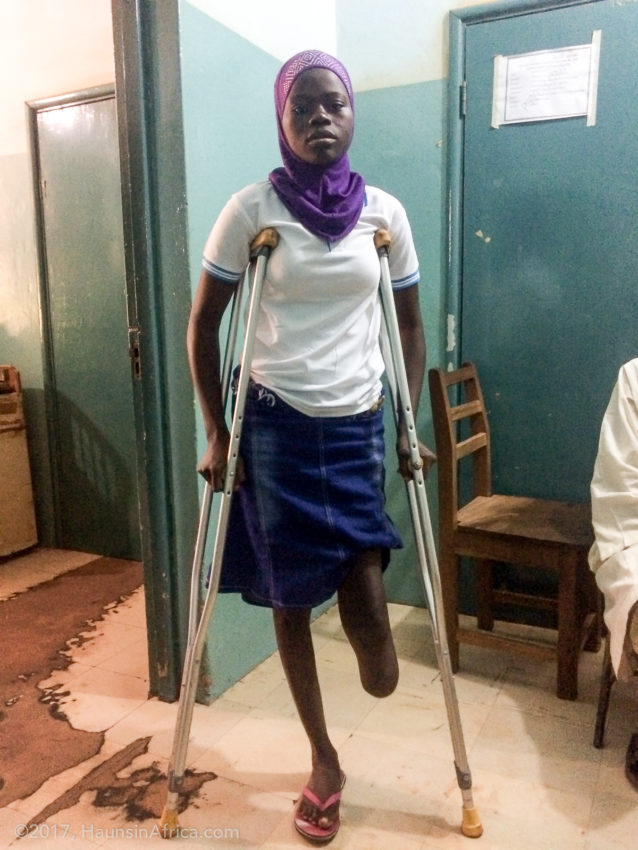 A New Leg to Walk Proudly - The Hauns in Africa