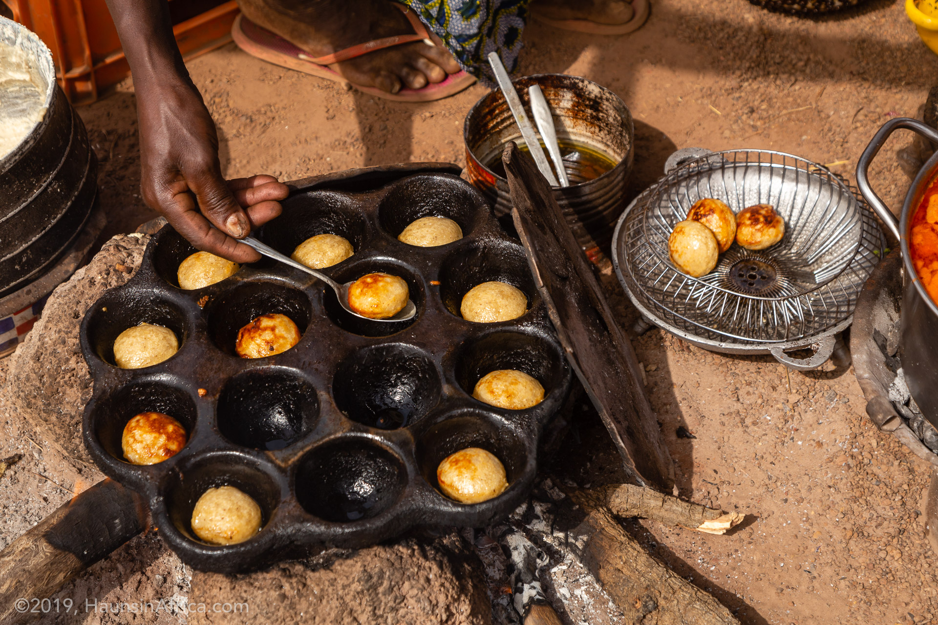 Maasa - Fried Corn Cakes - The Hauns in Africa