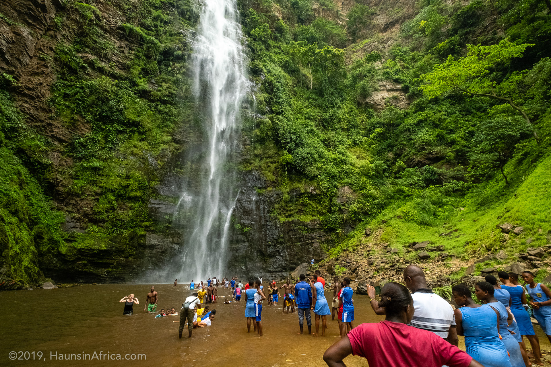 Wli Waterfalls - The Hauns in Africa
