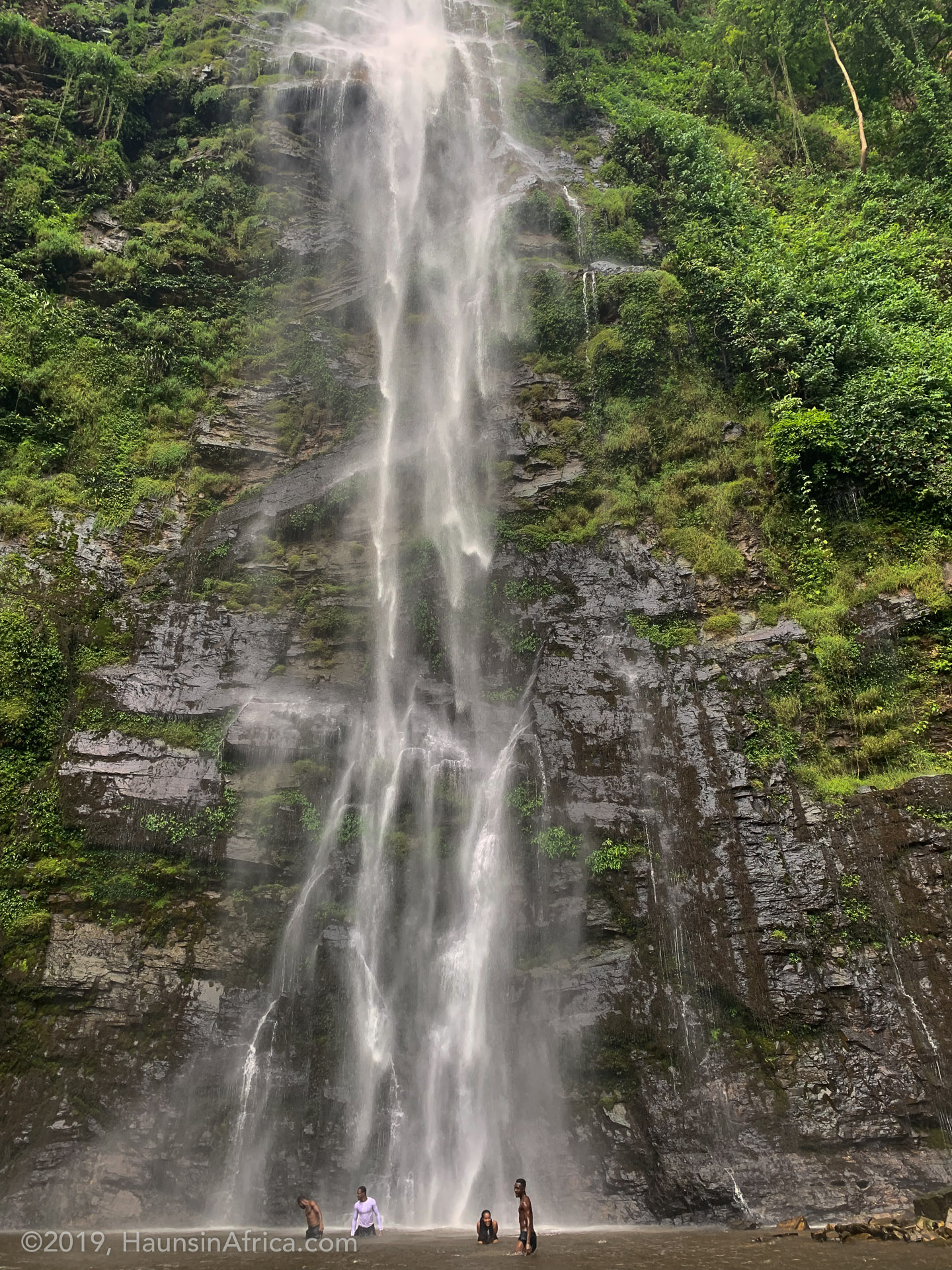 Wli Waterfalls - The Hauns in Africa
